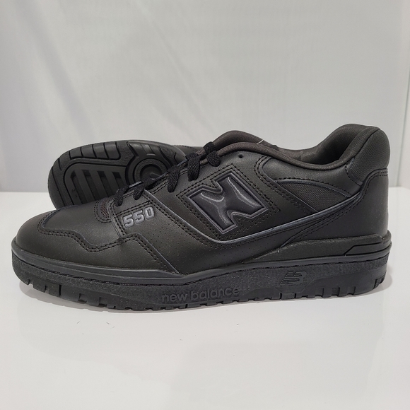 New Balance | Shoes | New Balance 55 Baskeball Shoes Mens Triple Black ...